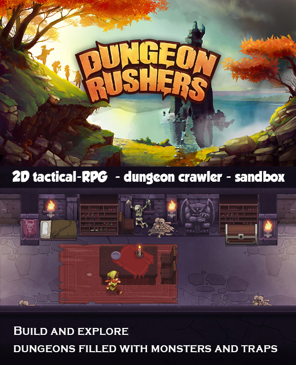 Dungeon Rushers, a Challenging Tactical RPG/Dungeon Builder, is Up on ...