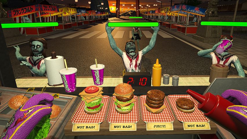 Dead Hungry Sees You Fighting Zombies in VR by Cooking and Serving Food ...